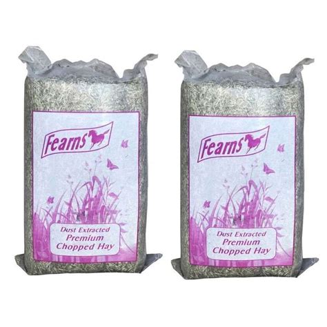 Fearns Farm Premium Chopped Hay Timothy Rye 105kg Wackypets