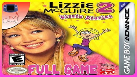 Lizzie Mcguire 2 Lizzie Diaries Full Game Longplay Gba Youtube