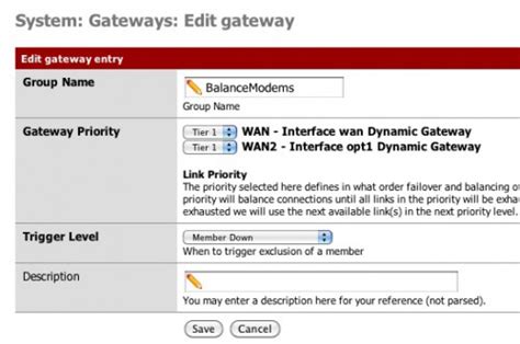 Dual Wan Load Balancing Under Pfsense 20 Wikitwist