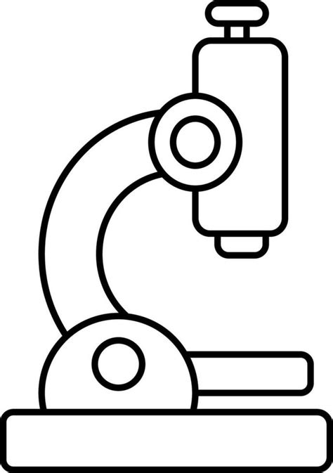 Microscope Coloring Page