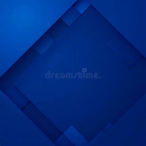 Geometric Shapes On Abstract Blue Background Stock Illustration Illustration Of Curve