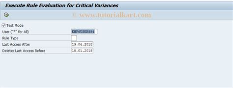 Fpbmonvar Sap Tcode Evaluation For Critical Variance