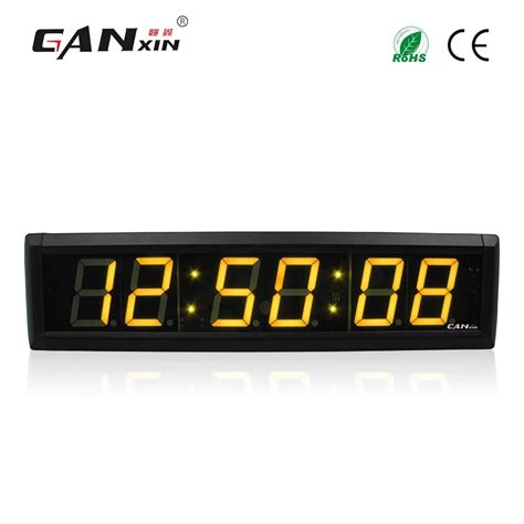 [ganxin] Multicolored Digital Table Clock Countdown Timer Stopwatch Led