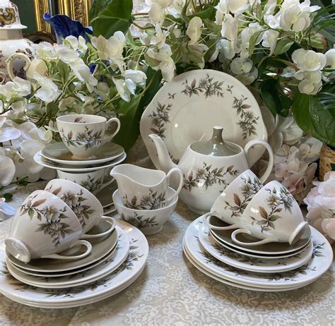 Vintage Royal Adderley “arcadia” Tea Set Etsy