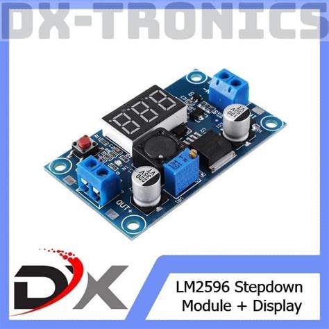 Lm2596 Module Dc Dc Step Down With 7 Segment Display In 2025 Display Home Improvement