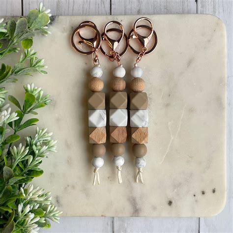 Charlotte Keychain ID Badge Key Chain Keychain Bag Etsy Canada