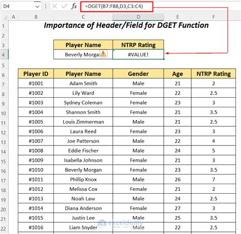 Dget Vs Vlookup In Excel 7 Differences Exceldemy