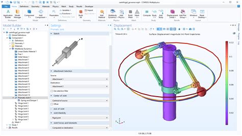 Analyze Multibody Systems With The Multibody Dynamics Module