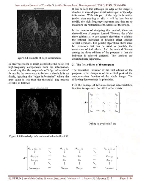 fourier filtering denoising based on genetic algorithms pdf