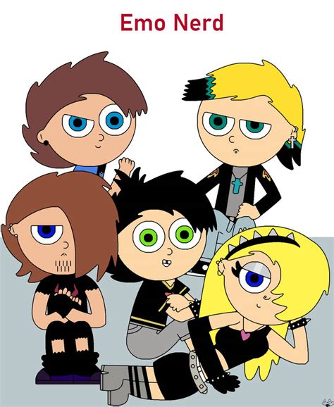 Emo Nerd Poster By Arwenthecutewolfgirl On Deviantart