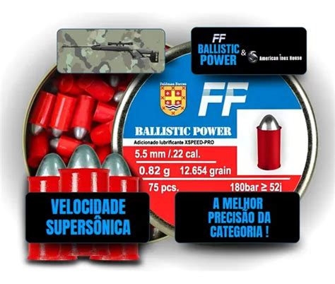 Ff Ballistic Power Premium C 2 Camadas De Óxido De Titânio Mercadolivre