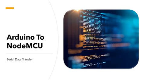 Sending Data From An Arduino To A Nodemcu Arduinojson 5132 Serial