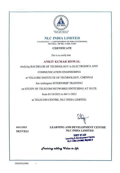 Ankit Kumar Biswal On Linkedin Im Happy To Share That Ive Obtained A New Internship Completion