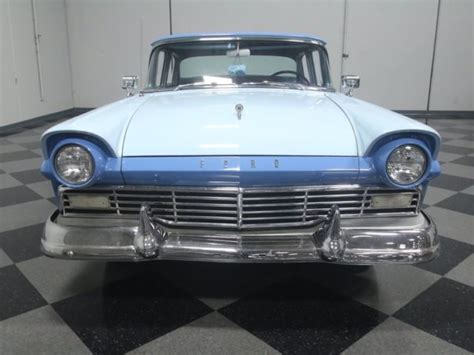1957 Ford Custom 300 56710 Miles Starmist Blue Sedan 272 Ci V8 Automatic Classic Ford Other