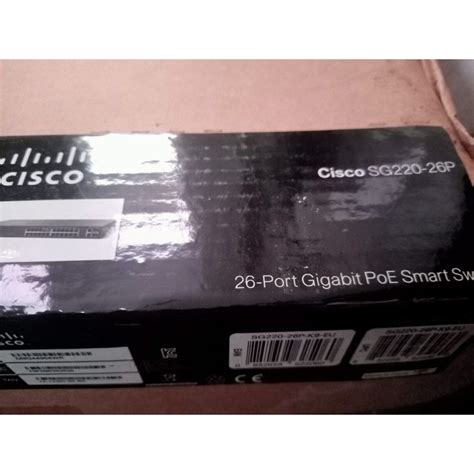 Jual SWITCH CISCO SG220 26 PORT GIGABITE SMART POE Shopee Indonesia