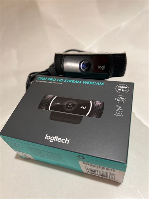 Logitech C922 Pro HD Stream Webcam Photography Video Cameras On Carousell