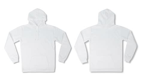 Blank White Hoodie Mockup