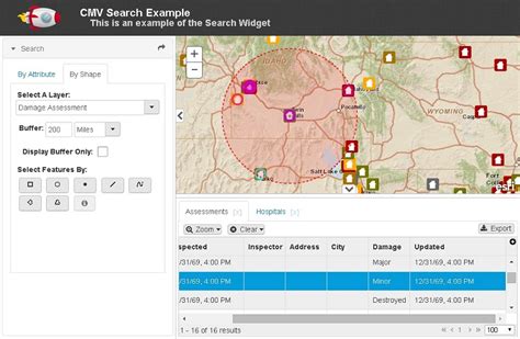 Github Tmcgeecmv Widgets Widgets For Cmv The Configurable Map Viewer