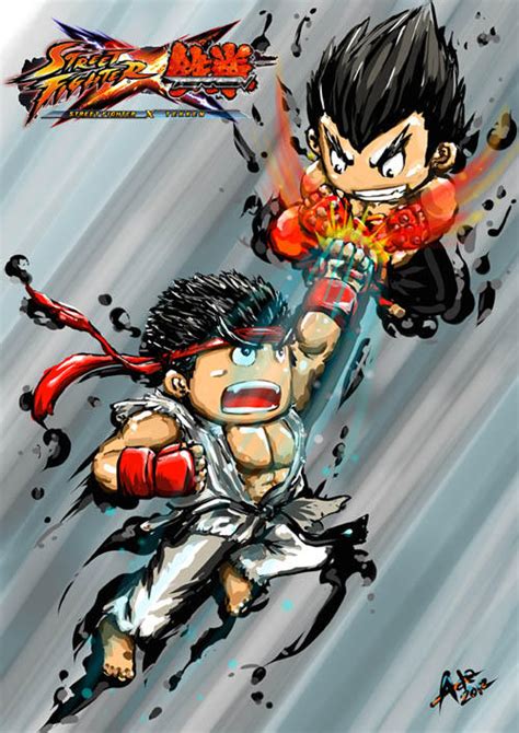 Ryu Vs Jin By Adesbust On Deviantart