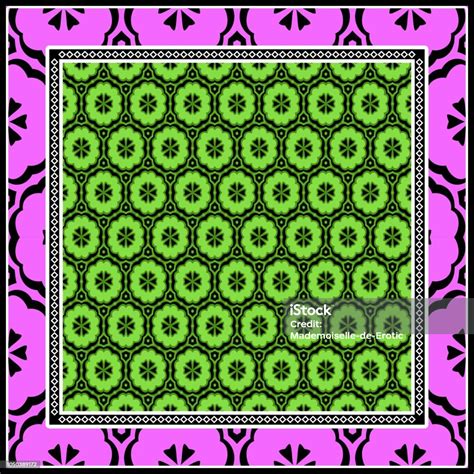 기하학적 장식 장식 장식입니다 대칭 패턴입니다 인쇄 손수건 숄 스카프 식탁보 섬유 패션 디자인 0명에 대한 스톡 벡터 아트 및 기타 이미지 Istock