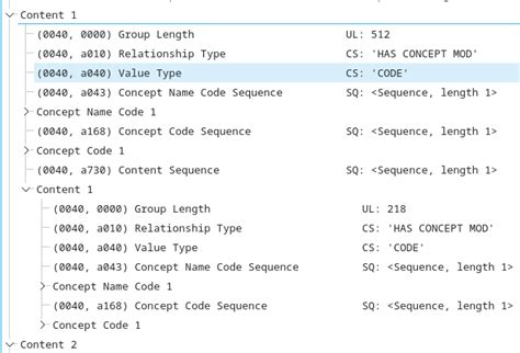 Codify Not Generating Content Sequences Correctly Issue Pydicom Pydicom GitHub