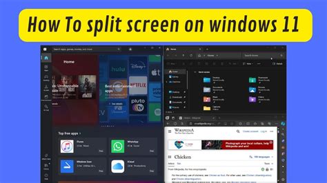How To Use Split Screen Windows YouTube