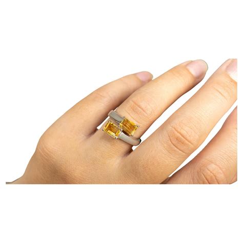 Amethyst Cocktail Ring Diamonds 178 Carats Sterling Silver For Sale At