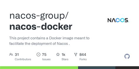 Nacos Docker Cluster Ip Yaml At Master Nacos Group Nacos Docker Github