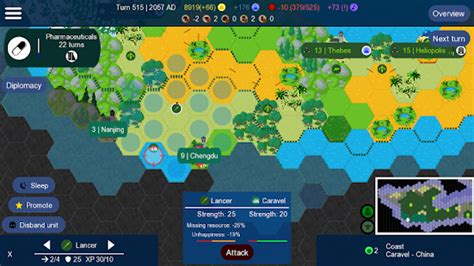 Unciv 4x Civilization Building Game