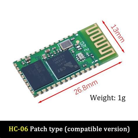 Circuits intégrés HC 06 SMD Module Esclave Transmetteur Bluetooth Hc 05 Ou Hc 06 Circuit