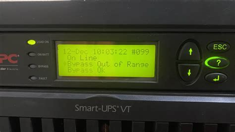 Solved Alarm About Ups In Bypass Due To Fault Why And How To Fix This Schneider Electric