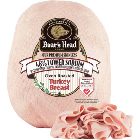 Boars Head Low Sodium Premium Turkey 1 Lb Delivery Or Pickup Near Me