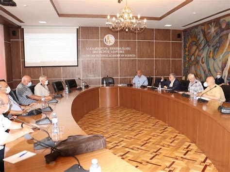 ინოვაციებისა და მაღალი ტექნოლოგიების ცენტრის სხდომა საქართველოს მეცნიერებათა ეროვნული აკადემია