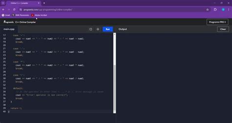 S Swathi On Linkedin Task 2 Simple Calculator Develop A Calculator Program That Performs Basic