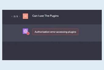 How To Fix Authorization Error Accessing Plugins On ChatGPT Paperblog