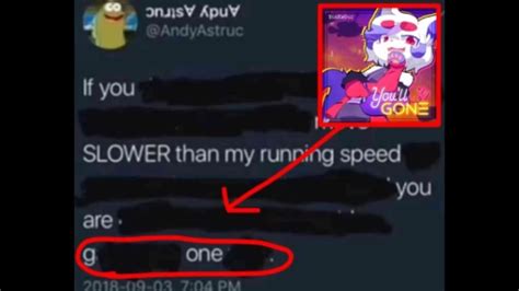 If You Move Slower Than The Running Speed Youll Be Gone Youtube