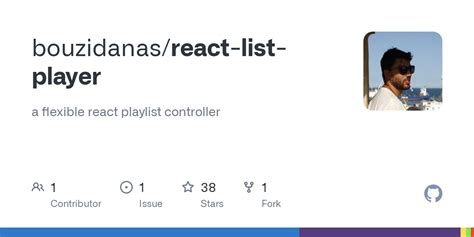 Github Bouzidanasreact List Player A Flexible React Playlist Controller