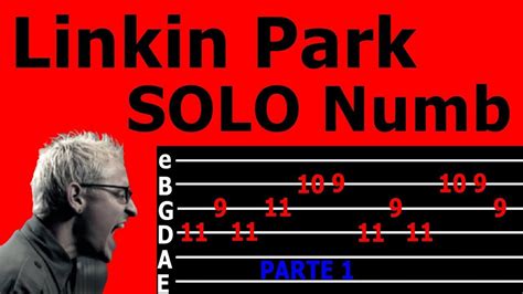 Como Tocar Linkin Park Numb Introdução Solo Com Tablatura Youtube