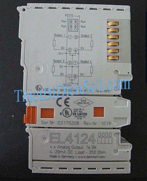 Module Beckhoff EL4124 Công Ty Thiết Bị Điện Số 1