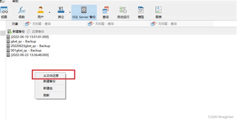 Navicat Sql Server 数据备份，数据还原navicat还原bak文件 Csdn博客