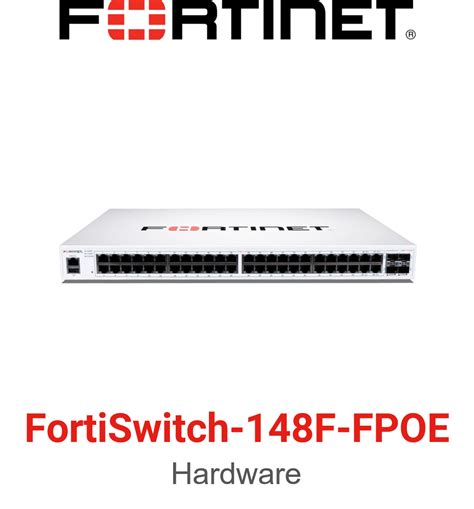 Fortinet Fortiswitch 148f Fpoe Fs 148f Fpoe Enbitcon Systemhouse