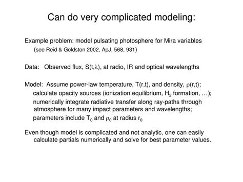ppt bayesian and least squares fitting powerpoint presentation free