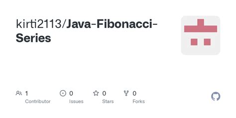 Github Kirti2113java Fibonacci Series