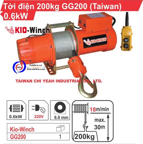 Những điều bạn cần lưu ý khi sử dụng máy tời điện mini 200kg