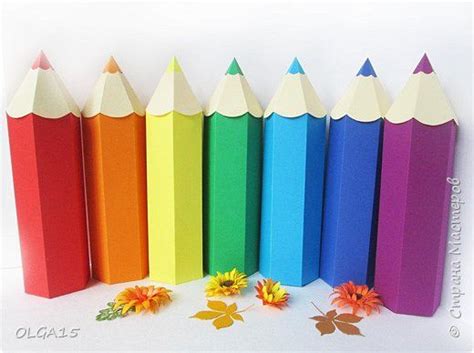 Радужные карандаши ко Дню Учителя Slime Save School