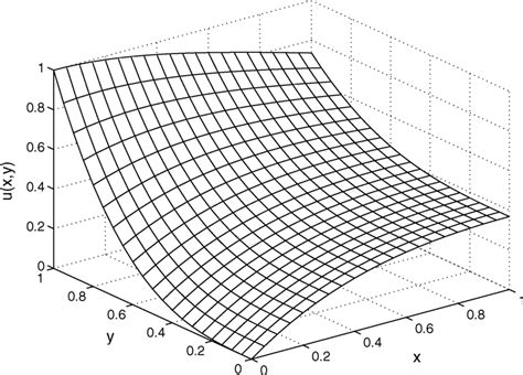 Exact Solution Of The Pde Discussed In Section V A Download