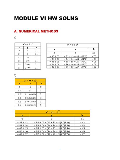Module Vi Hw Solns Pdf Mathematics Mathematical Relations