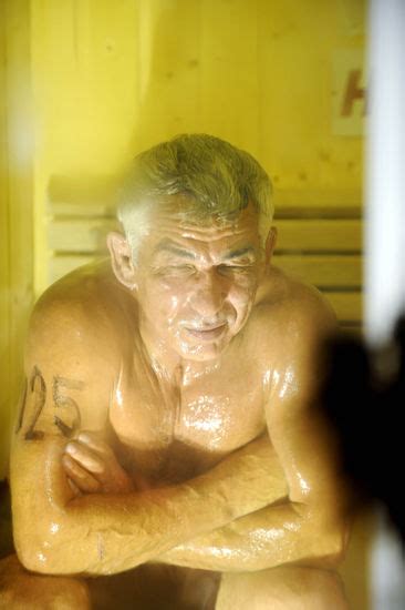Russias Vladimir Ladyzhenskiy Sauna World Championships Editorial Stock