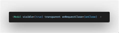 React Native Modal Add OnRequestClose Issue Intergalacticspacehighway React Native