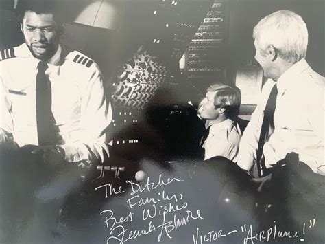 Airplane Frank Ashmore Signed Movie Photo